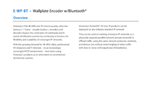 E-WP-BT Encoder – Visionary Solutions