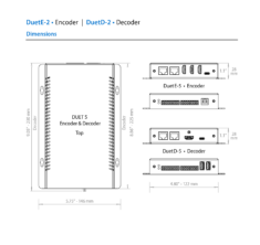Duet-5 Encoder & Decoder – Visionary Solutions