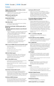 E5100 Encoder & Decoder – Visionary Solutions